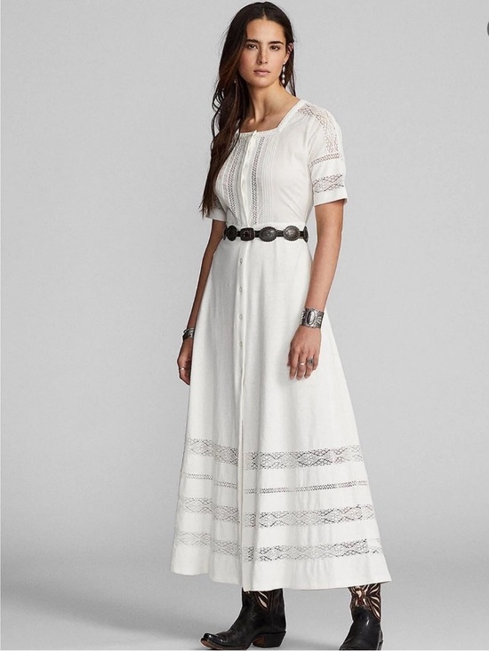 Ralph Lauren Double RL | Dresses | Rrl Ralph Lauren Linen Cotton Jersey ...